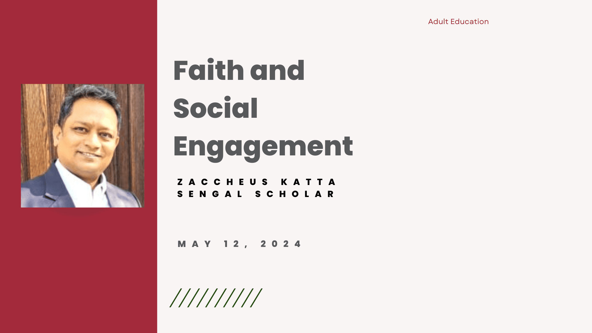 Faith And Social Engagement OPMH